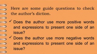 English 8: Quarter 3, Lesson 1 Examining Author's Bias.pptx