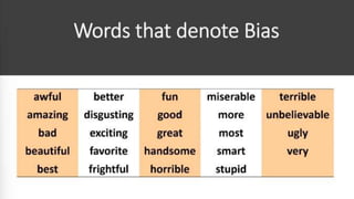 EXAMINING BIASES.pptx