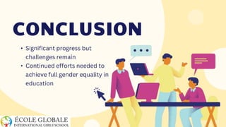 Examining Gender Equality in Schools in India Progress and ...