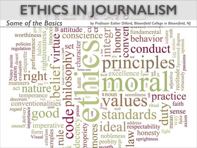 Examining The Journalistic Code of Ethics | PPT