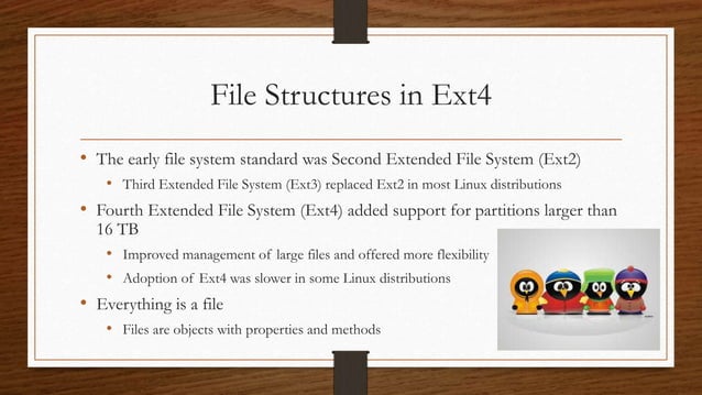 Examining Linux File Structures | PPT