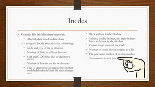 Examining Linux File Structures | PPT