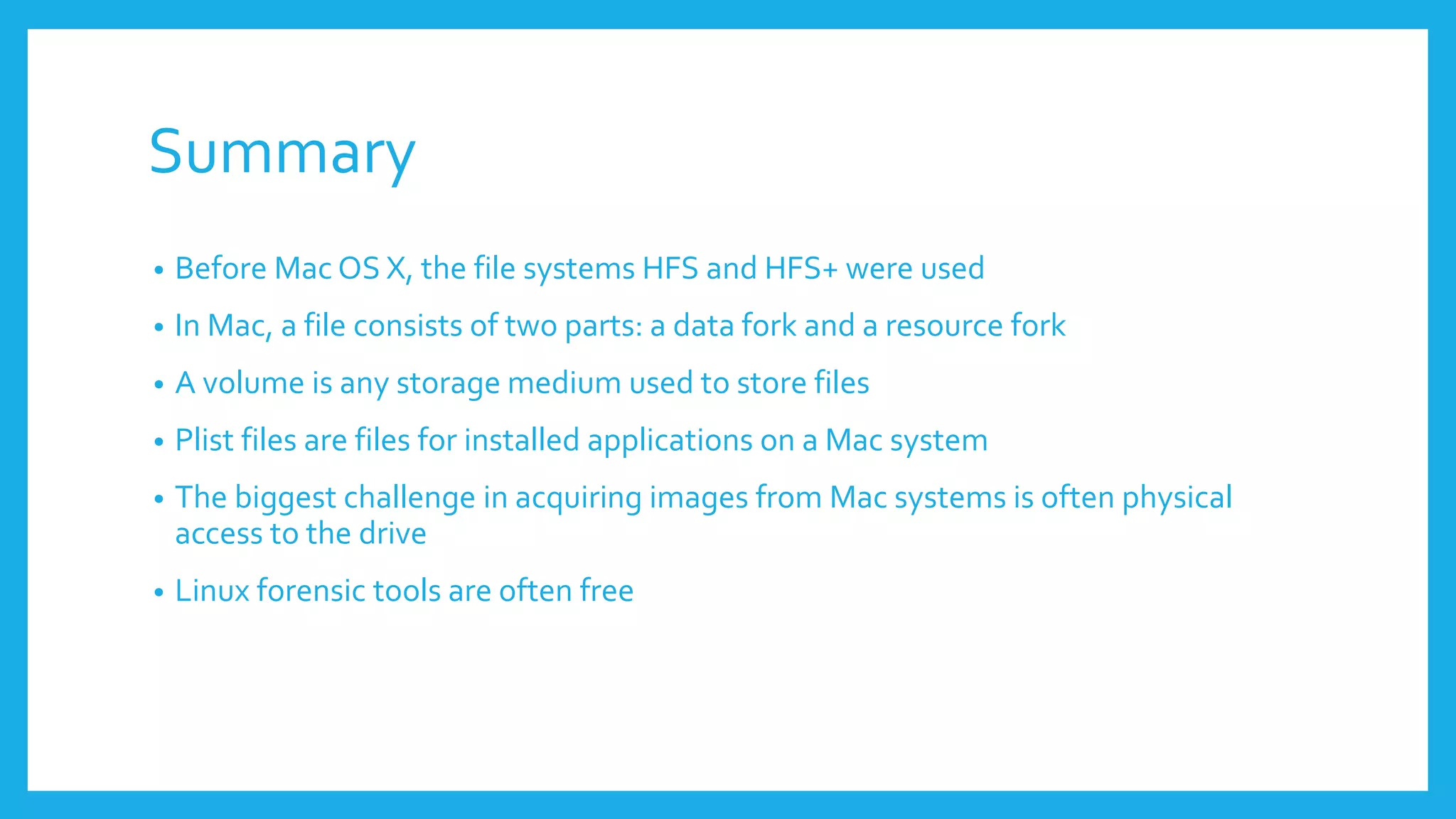 Examining Mac File Structures | PPTX | Operating Systems | Computer Software and Applications