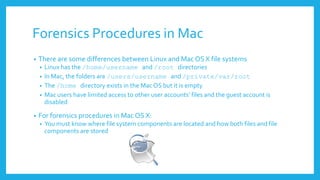 Examining Mac File Structures | PPTX | Operating Systems | Computer ...