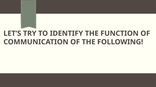 Examining Sample Oral Text in Oral Communication | PPTX