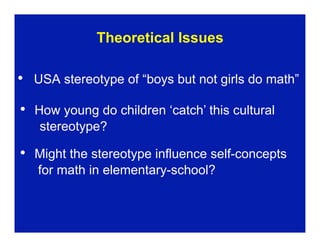 Examining Cultural Stereotypes, Child Development, and Stem Learning ...