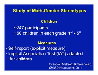 Examining Cultural Stereotypes, Child Development, and Stem Learning ...