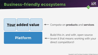 Examining the emergent open source IoT ecosystem - IoT World Europe 2016 | PDF
