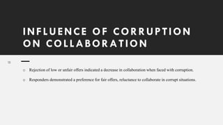 EXAMINING THE INFLUENCE OF CORRUPTION ON DECISION-MAKING AND ...