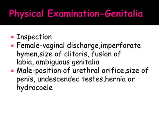 Examining The Pediatric Patient | PPTX