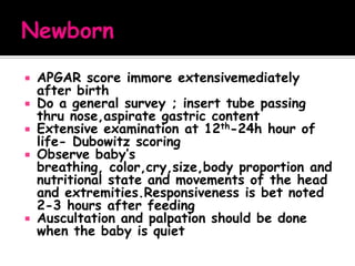 Examining The Pediatric Patient | PPTX