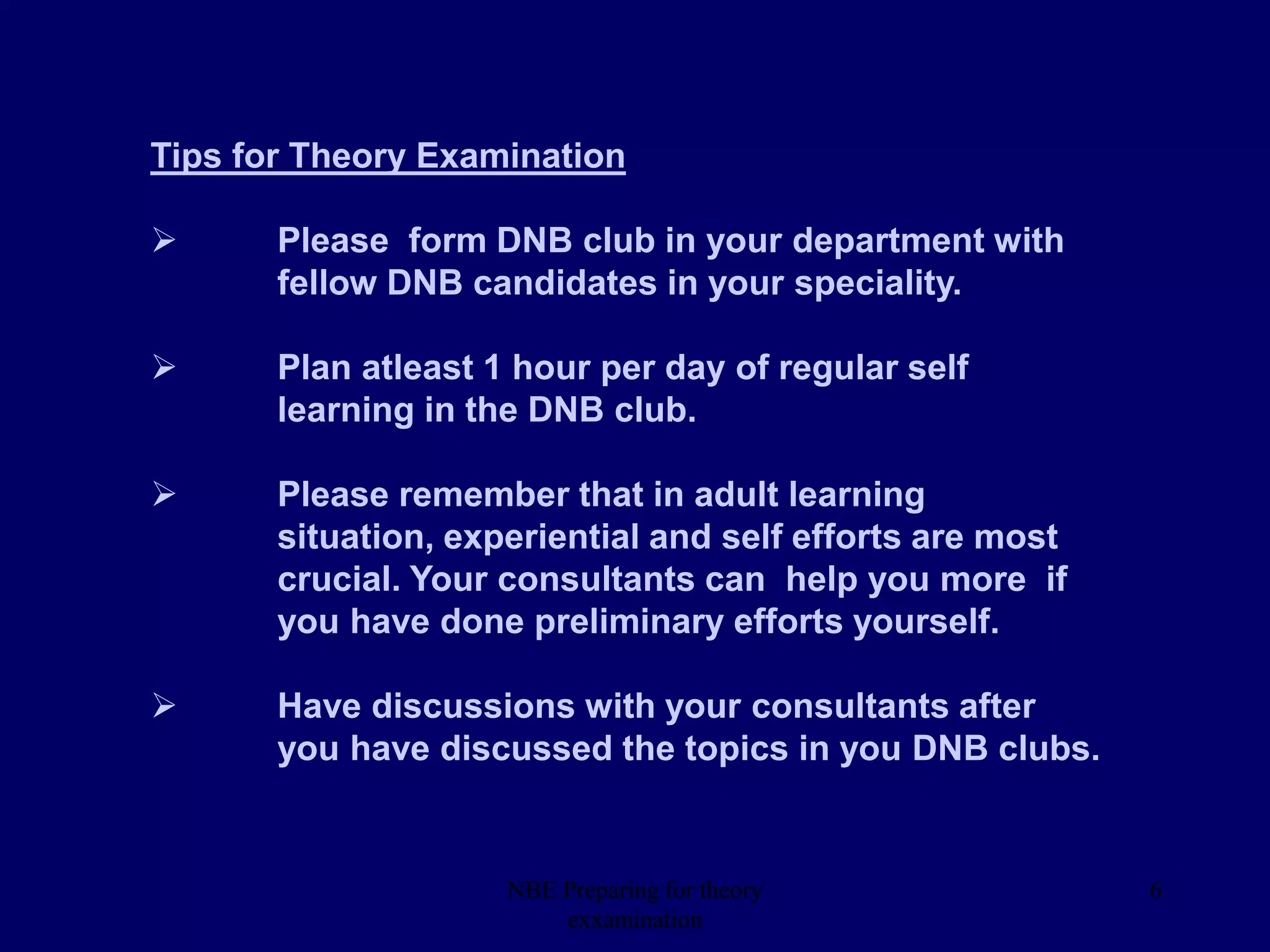 Examnation Preparation.ppt