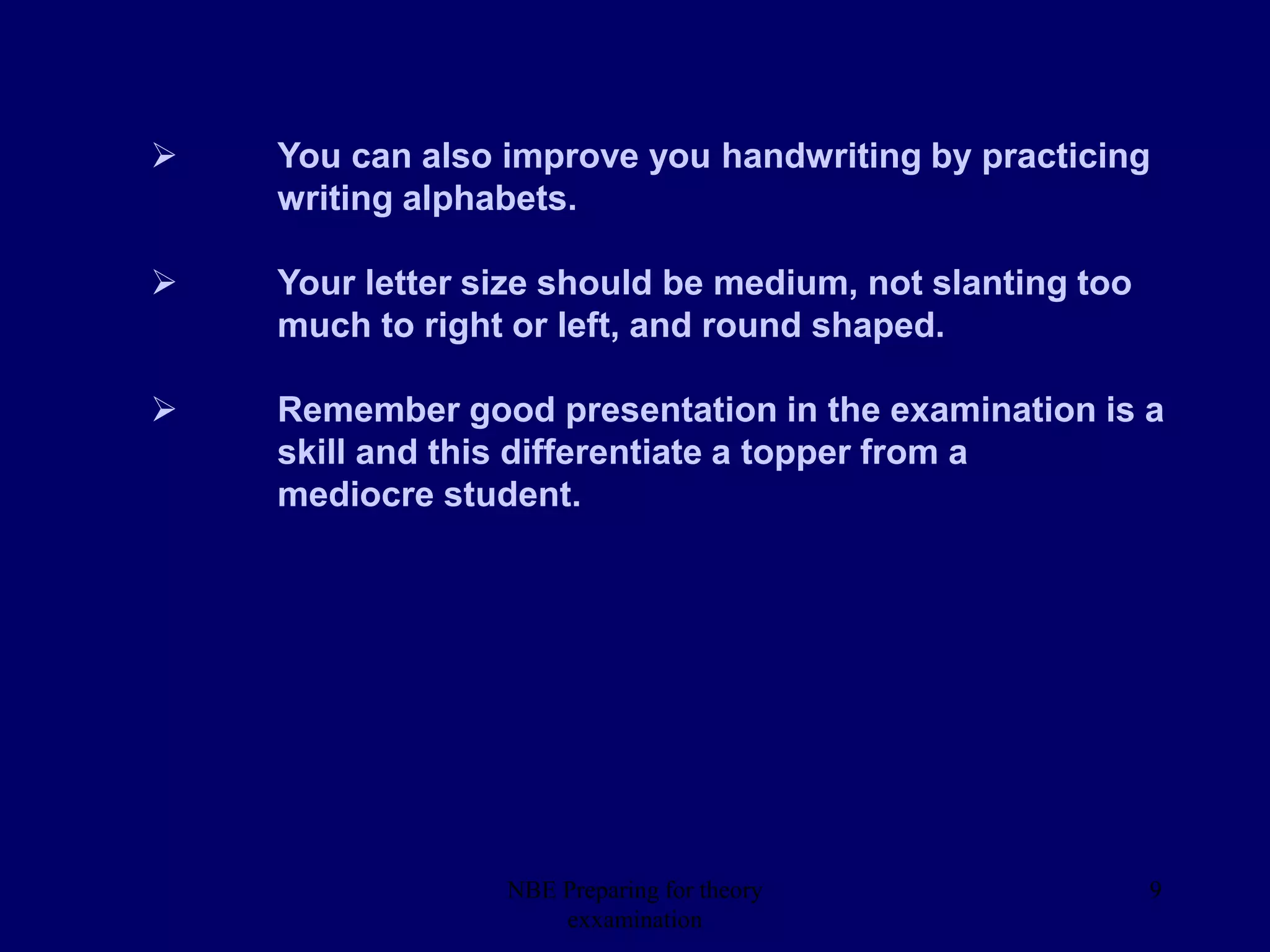 Examnation Preparation.ppt