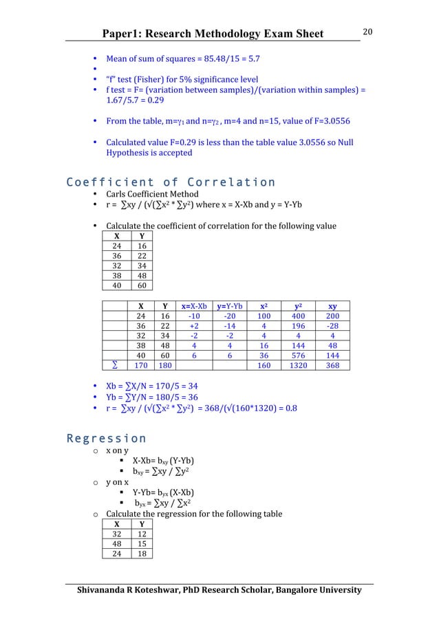 Paper 1 Phd Course Work- Research Methodology Exam | PDF | Science