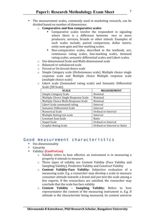 Paper 1 Phd Course Work- Research Methodology Exam | PDF