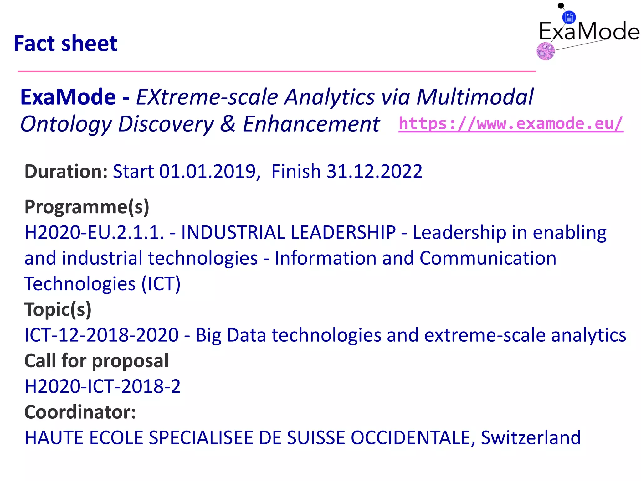 ExaMode: Building Multi-modal Knowledge Graph for Better Diagnostics | PPT