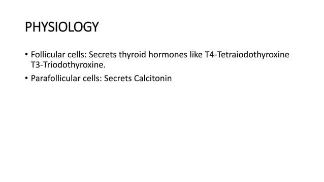 Exam of thyrod gland | PPT