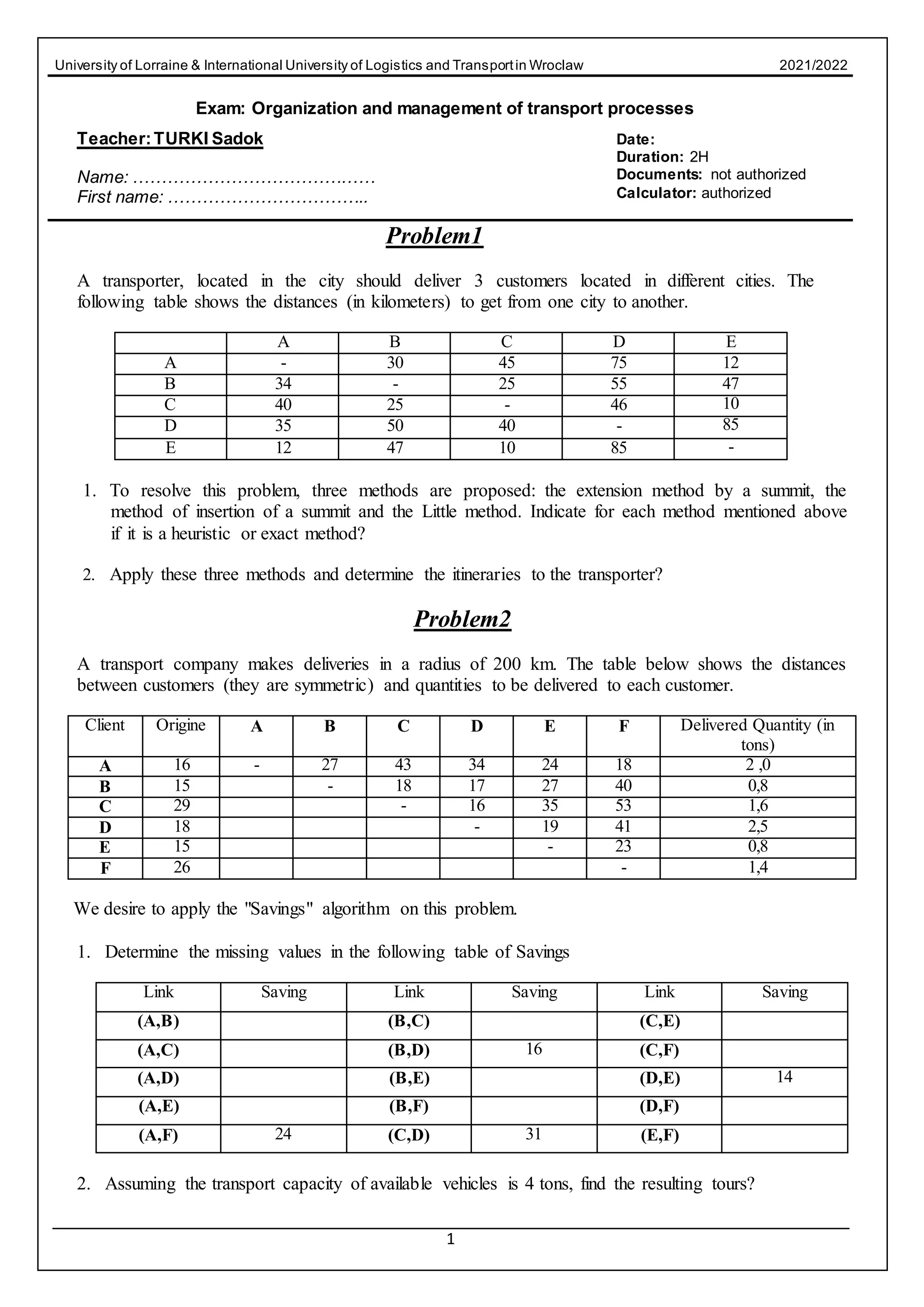 organization andmanagement_of_transport | DOC