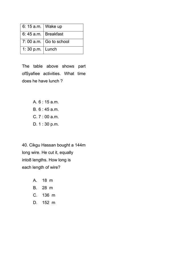 Exam paper1 | PDF