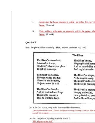 Exam paper 1 | DOCX