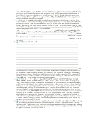 Exam paper 1 | DOCX | Home Security | Home & Garden