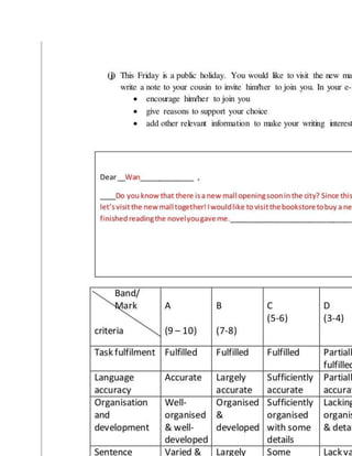 Exam paper 1 | DOCX