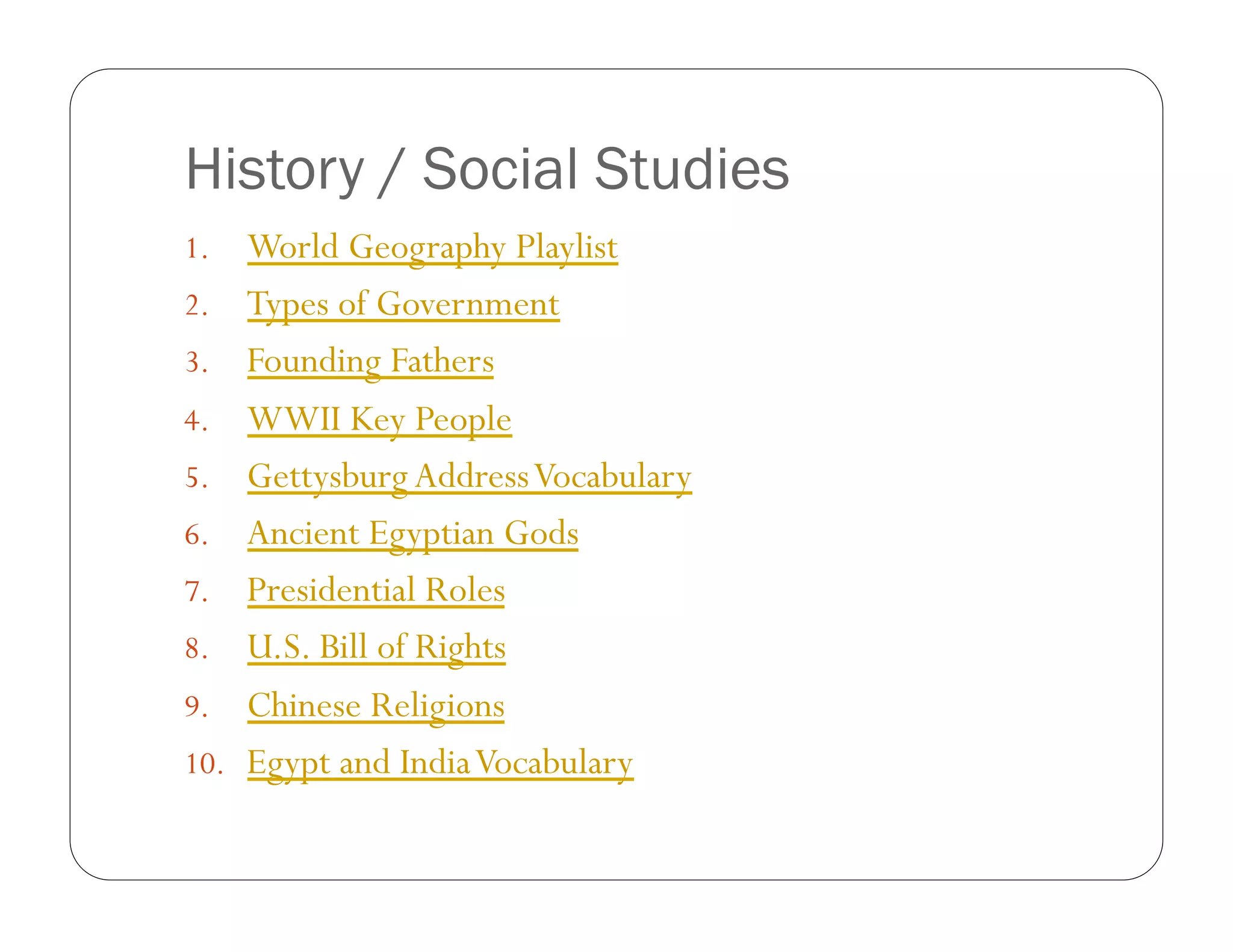 BrainRush Content Guide | PPT
