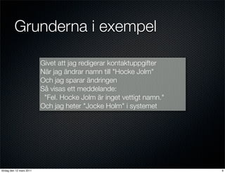Examplariska exempel - Om att använda specificerande exempel för att ...