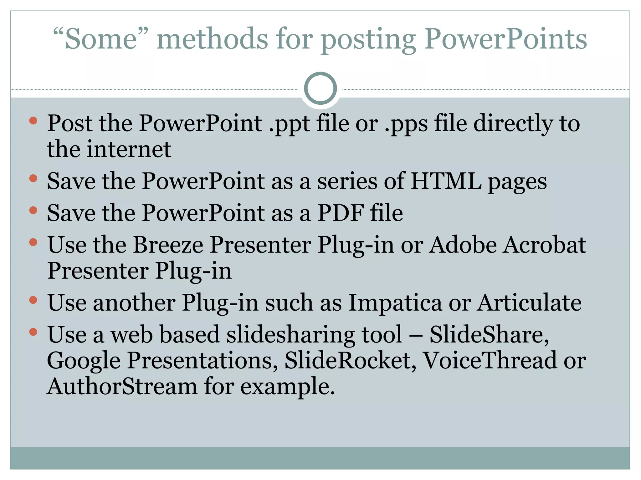 Example Slideshare | PPT