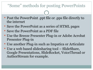 Example Slideshare | PPT