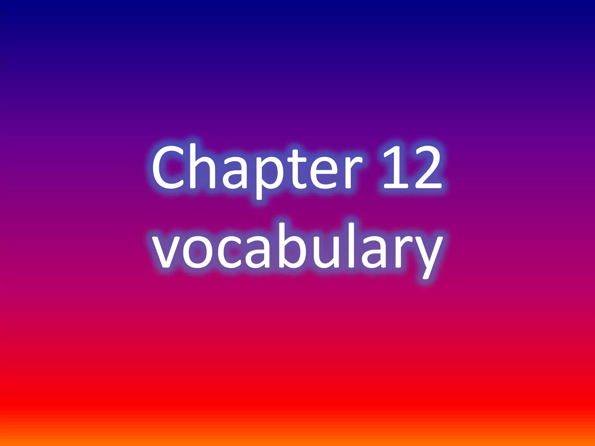 Example of Vocab ppt | PPT