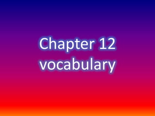 Example of Vocab ppt | PPT