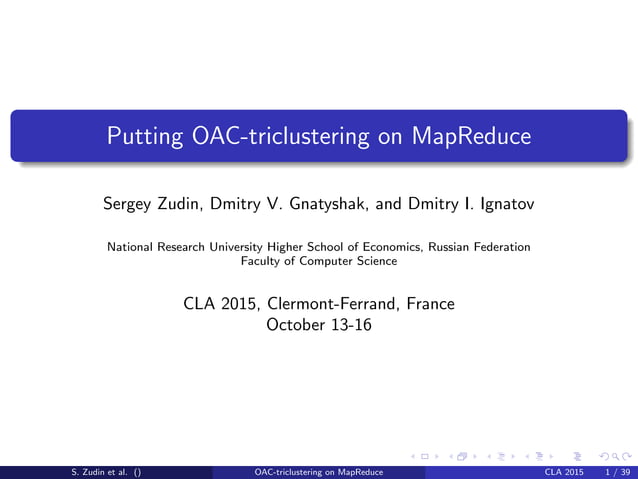 Context Aware Recommender System Based On Boolean Matrix Factorisation Ppt