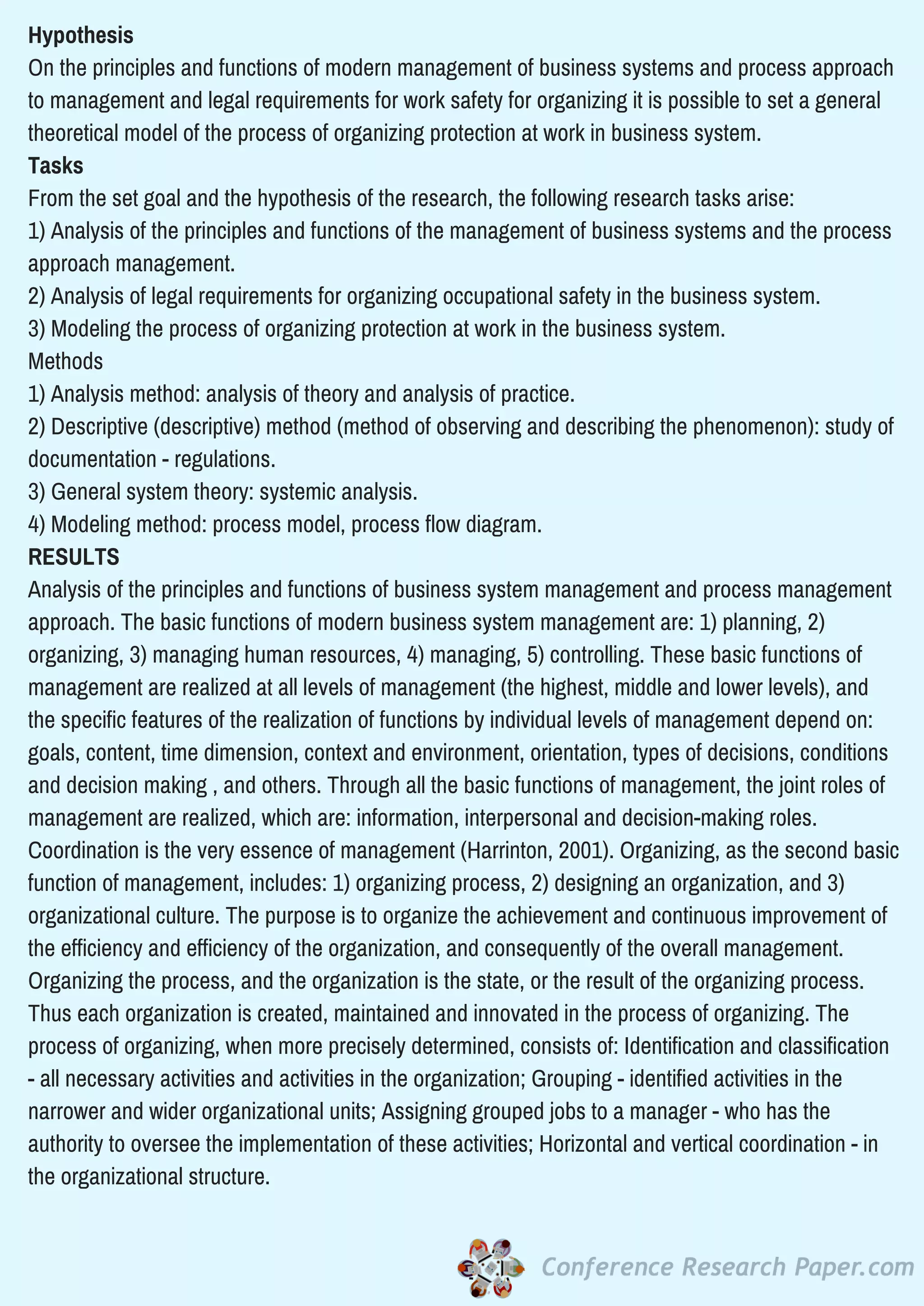 Conference Paper Sample | PDF