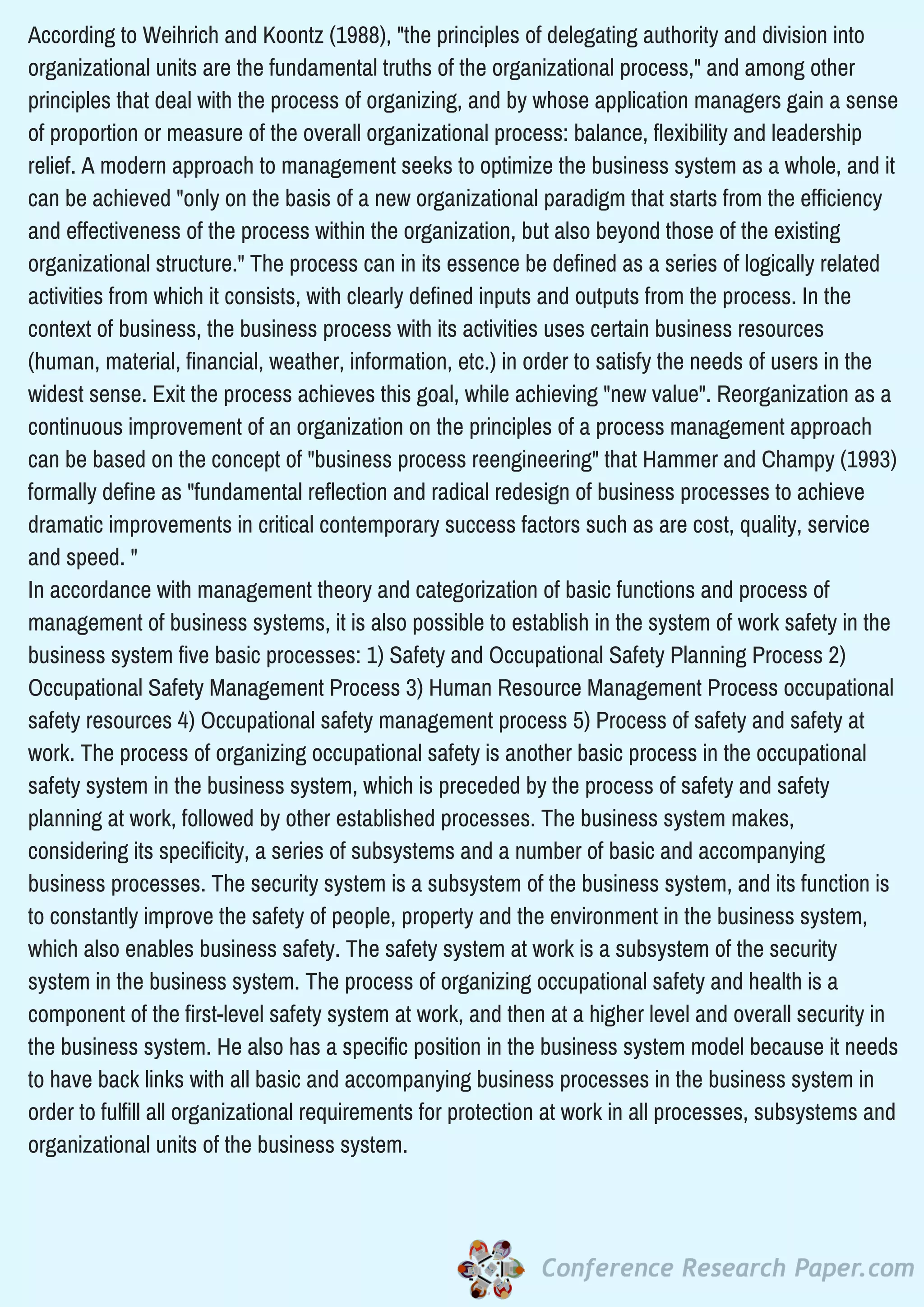 Conference Paper Sample | PDF | Business Administration | Business