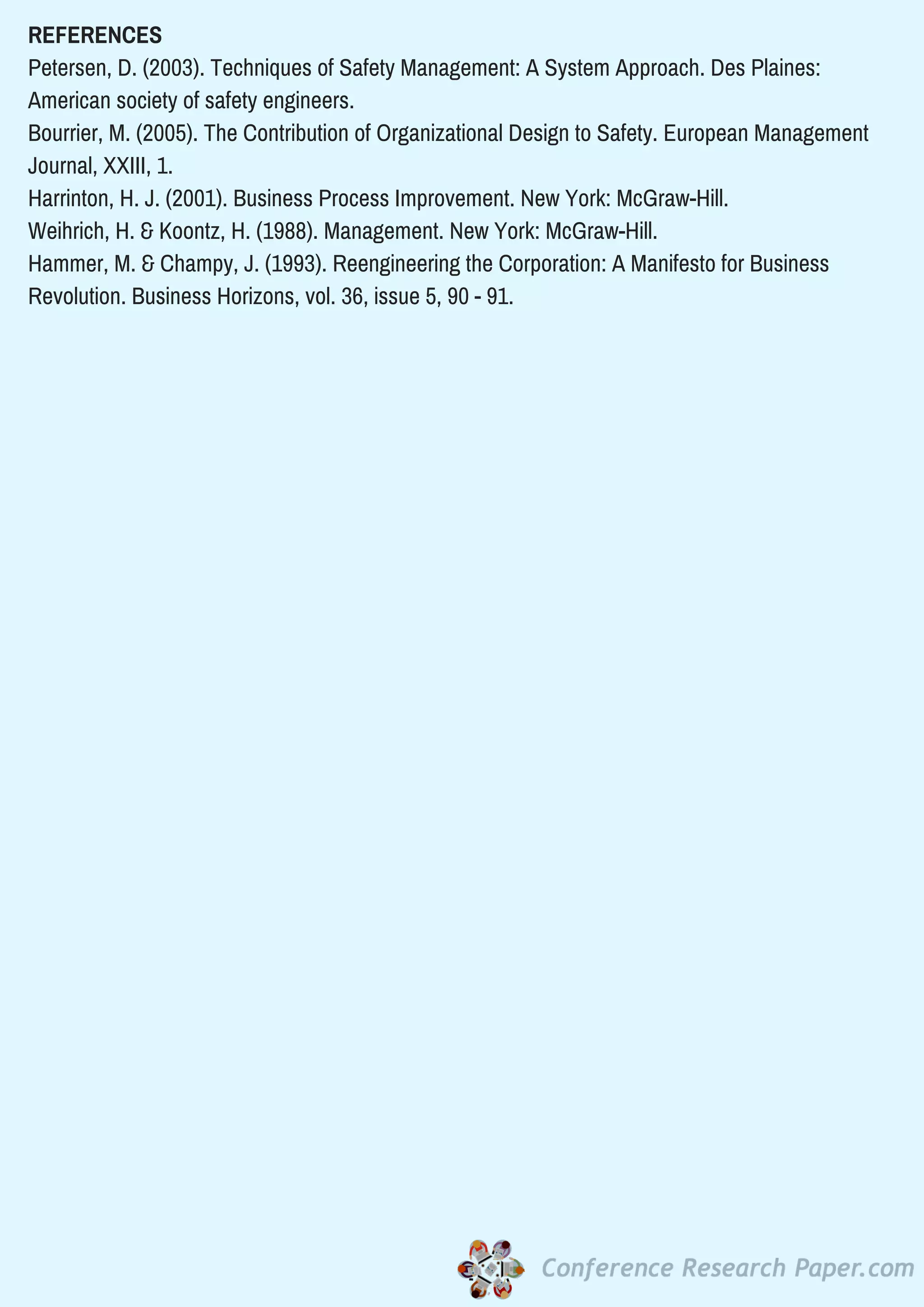 Conference Paper Sample | PDF | Business Administration | Business