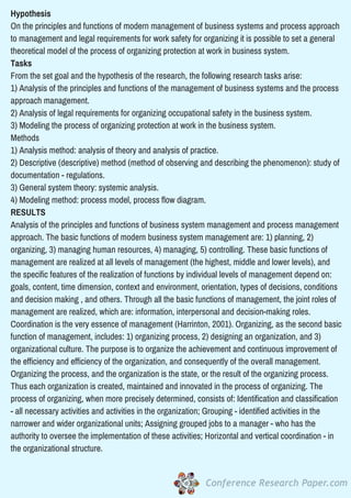 Conference Paper Sample | PDF | Business Administration | Business