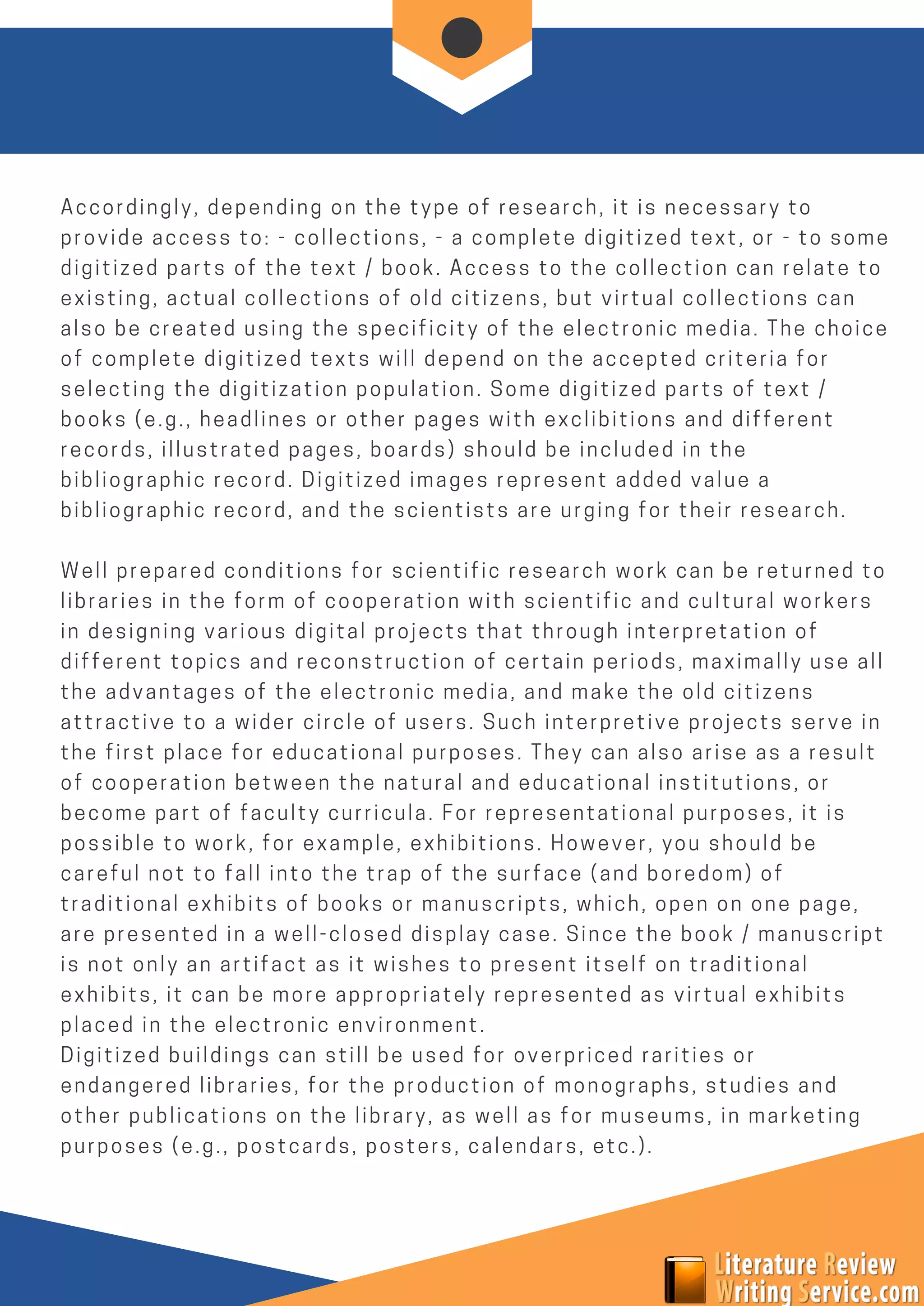 Example Literature Review Research Proposal | PDF Example Literature Review Research Proposal | PDF