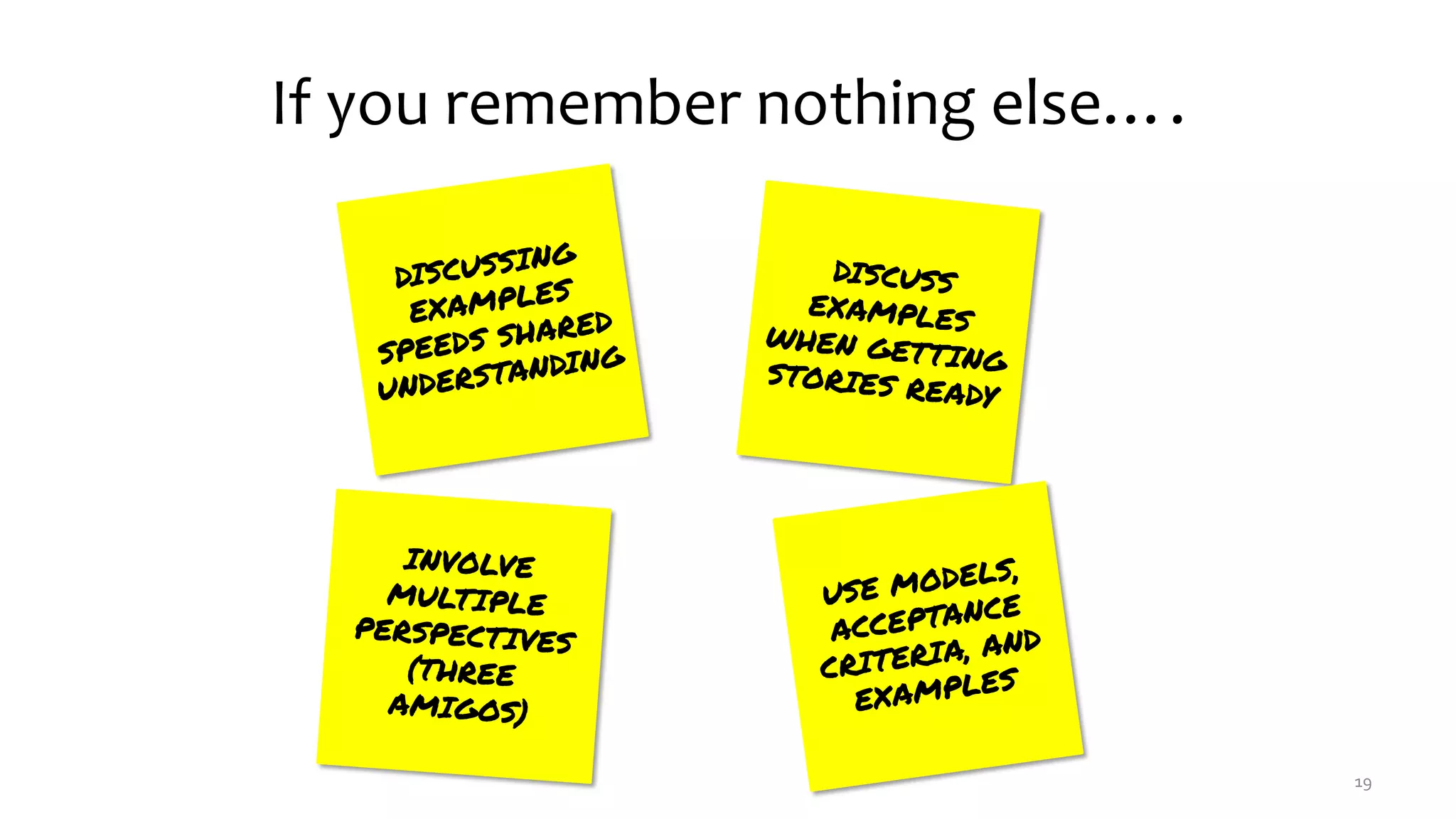 How to build shared understanding with example mapping | PDF