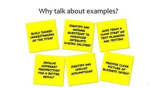 How to build shared understanding with example mapping | PDF