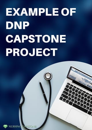 Example of DNP Capstone Project | PDF