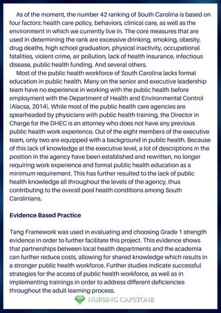 Example of DNP Capstone Project | PDF