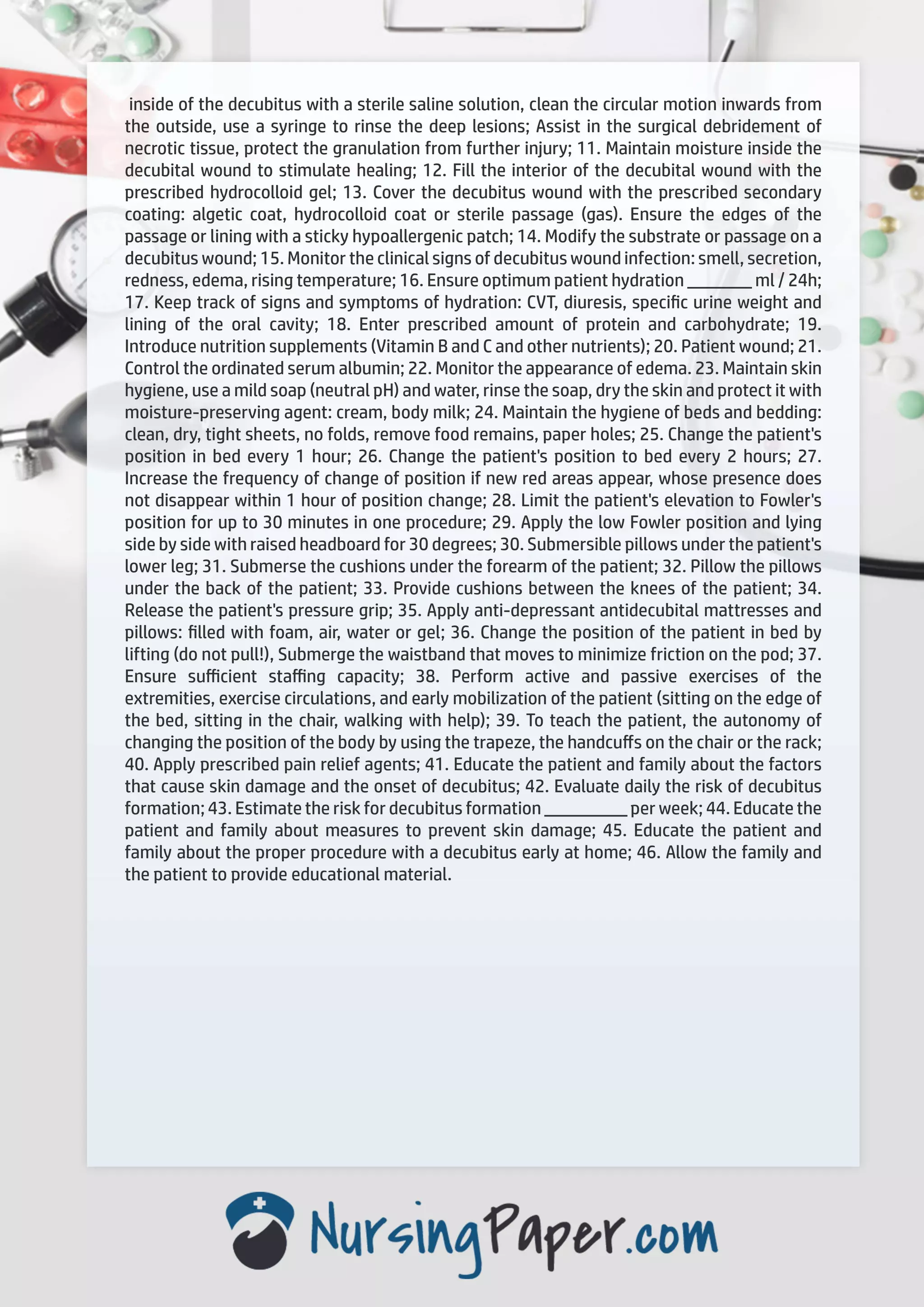 Nursing Capstone Paper Example | PDF