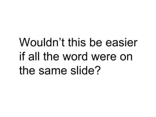 Example of stacking to talk about Tufte | PPT