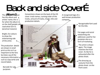 CD Cover Presentation - Example | PPT