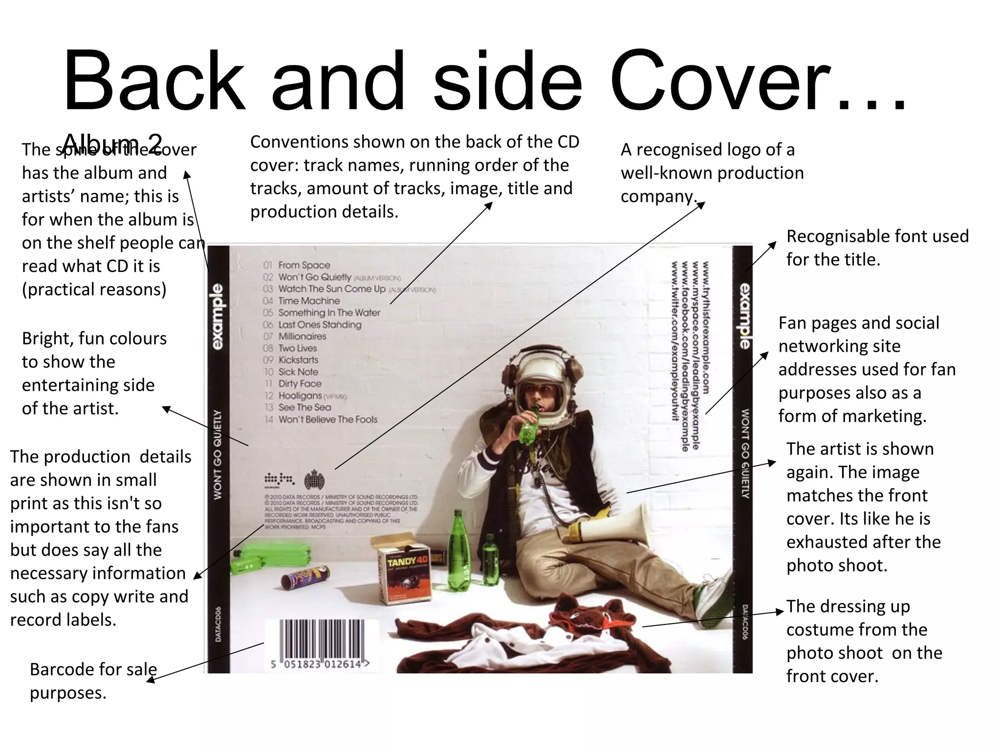 Example CD Cover Presentation | PPT