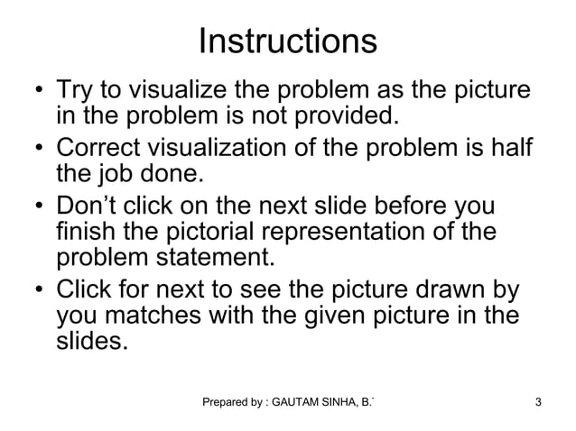 Example Projectile Motion | PPS
