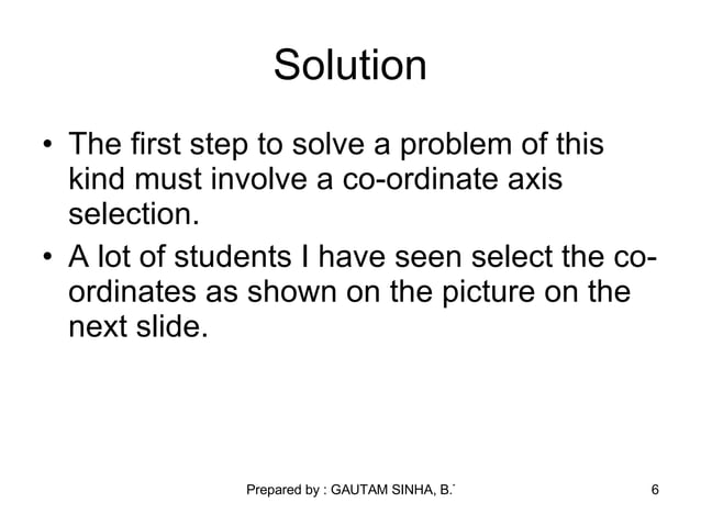 Example Projectile Motion | PPS