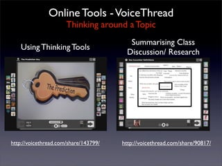 Voicethread Examples in Education | PPT
