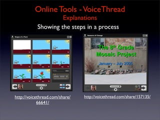 Voicethread Examples in Education | PPT